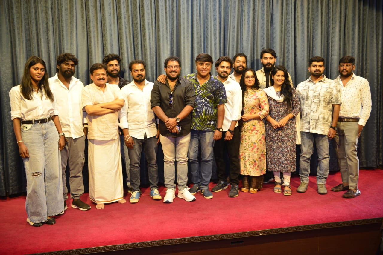 ಯುವ ಪ್ರತಿಭೆಗಳ "ದಿ" ಚಿತ್ರದ ಟ್ರೇಲರ್ ಅನಾವರಣ ಮಾಡಿದ ಹಿರಿಯ ನಟ ಮಂಡ್ಯ ರಮೇಶ್. | Cini Suddi